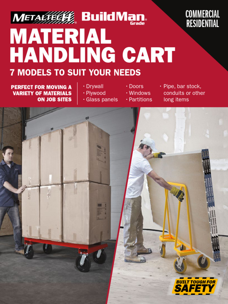 METALTECH Material Handling Carts | PDF | Drywall | Motor Vehicle