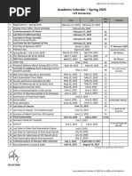 New Academic Calendar 23-27 - All Locations (FINAL) | PDF | Educational ...