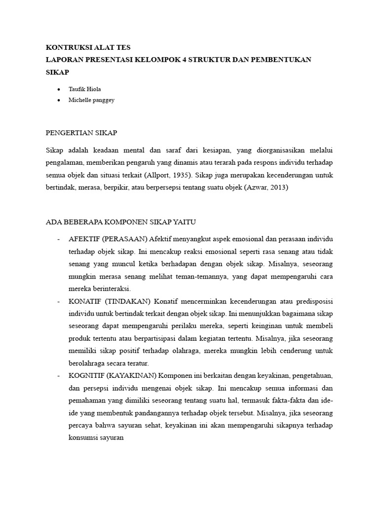 Laporan Hasil Kelompok 4 | PDF