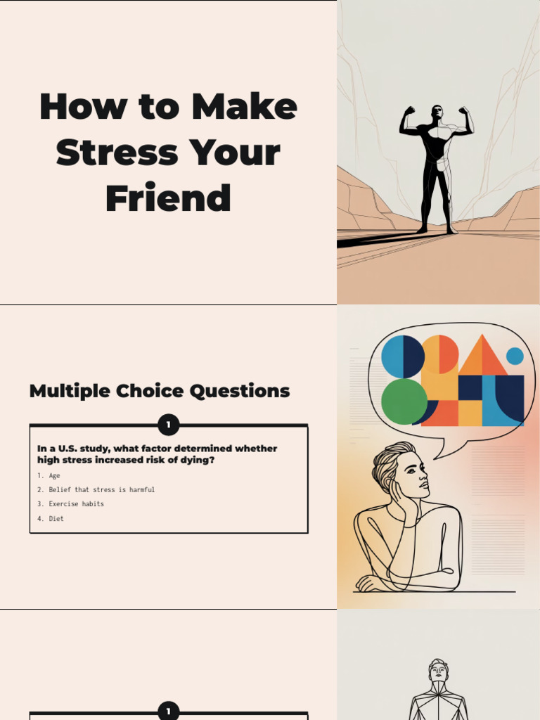 How To Make Stress Your Friend | PDF | Stress (Biology) | Risk