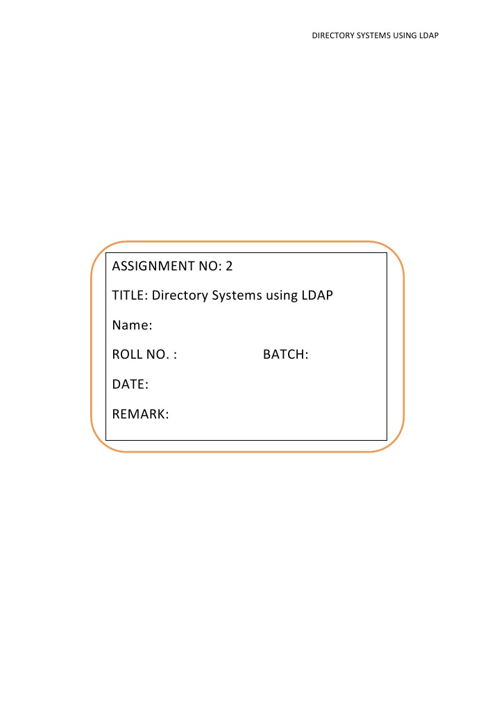 Directory Systems using LDAP | PDF | Computer Architecture | Network Protocols