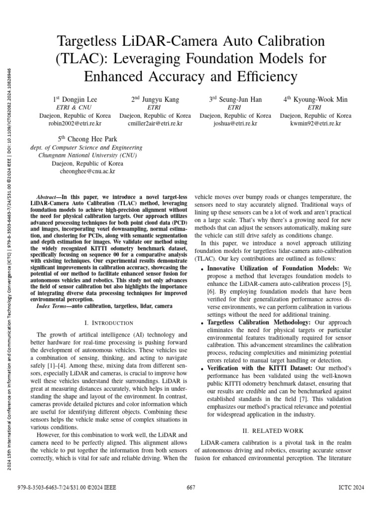 Targetless LiDAR-Camera Auto Calibration TLAC Leveraging Foundation Models For Enhanced Accuracy ...