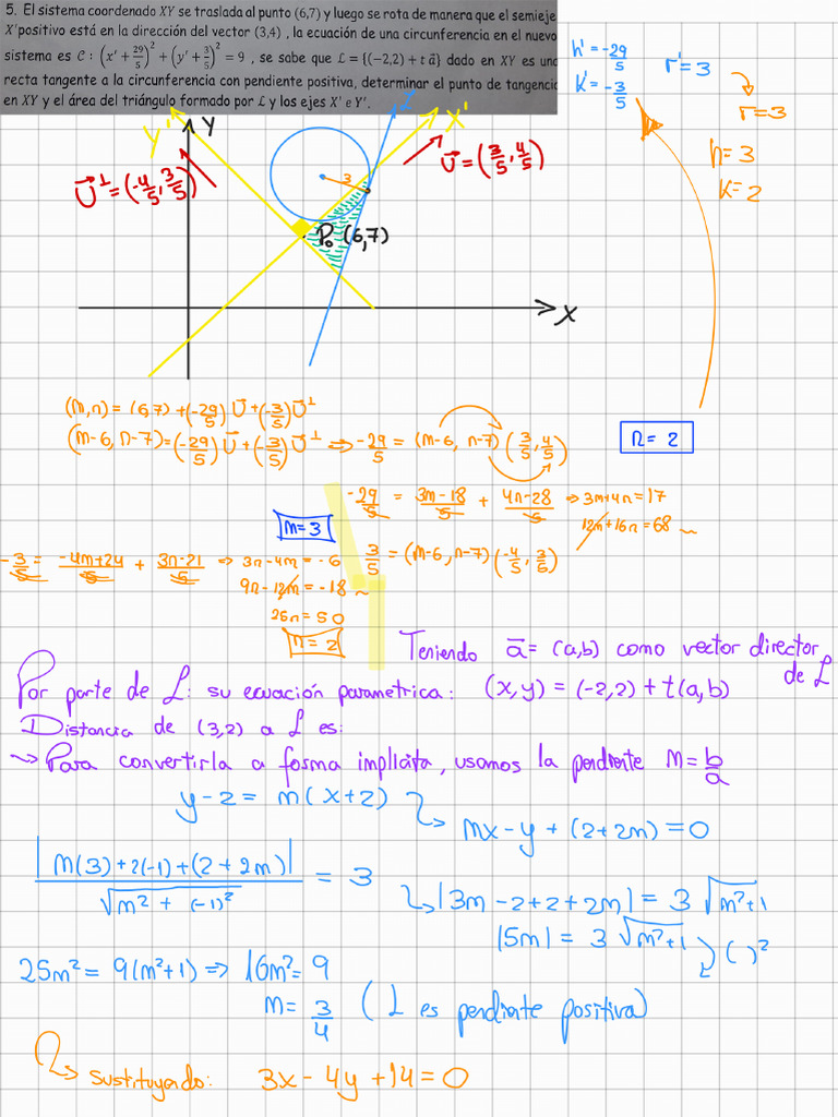 Resolución de Problemas PC5 Álgebra Lineal_250626_082643 | PDF