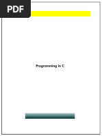 Programming in ANSI C 8th Edition E Balagurusamy PDF Version | PDF | Computer Program | Programming