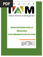 Guide du mémoire Master KEDGE 2024/2025 | PDF | Plagiat | Mémoire