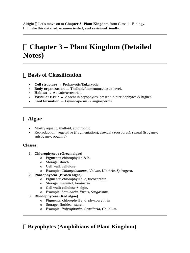 ch 3 bio class 11 | PDF | Plants | Sexual Reproduction