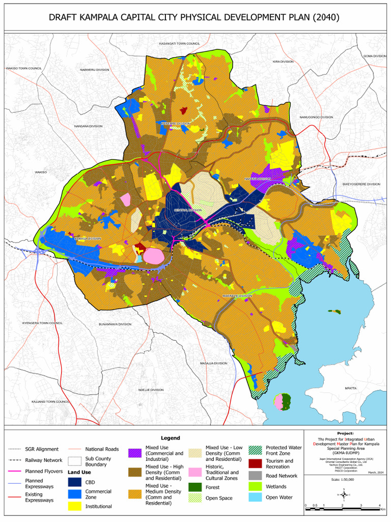 Draft Kampala Capital City Physical Development Plan 2040 | PDF