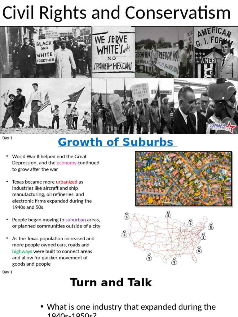 Civil Rights and Conservatism. Lesson. SS. 7th Grade | PDF | Nasa | Texas