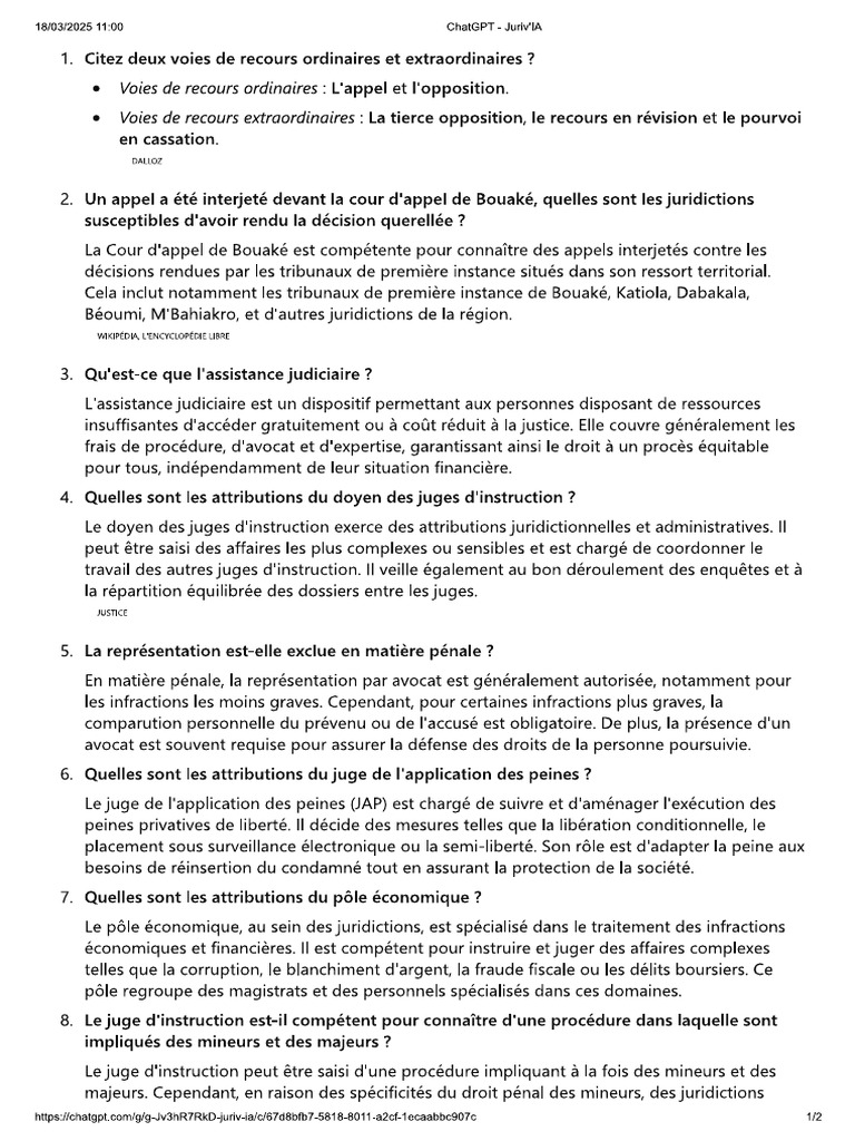 Question Reponse 8 | PDF
