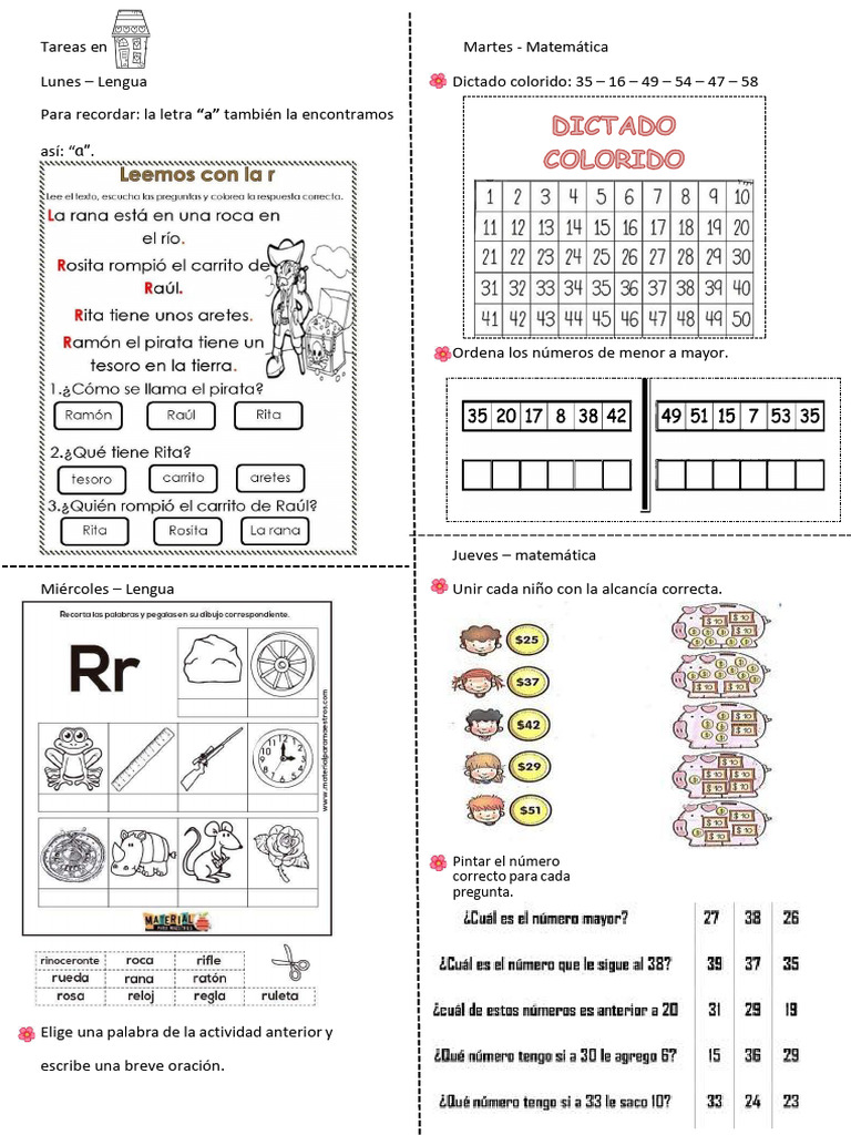 Tarea Semanal 3 Agosto STA | PDF