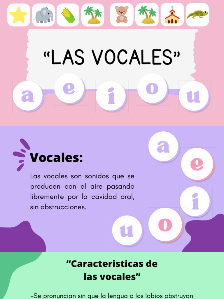 Actividad Las Vocales Interactiva Colorida_20250602_110410_0000 | PDF