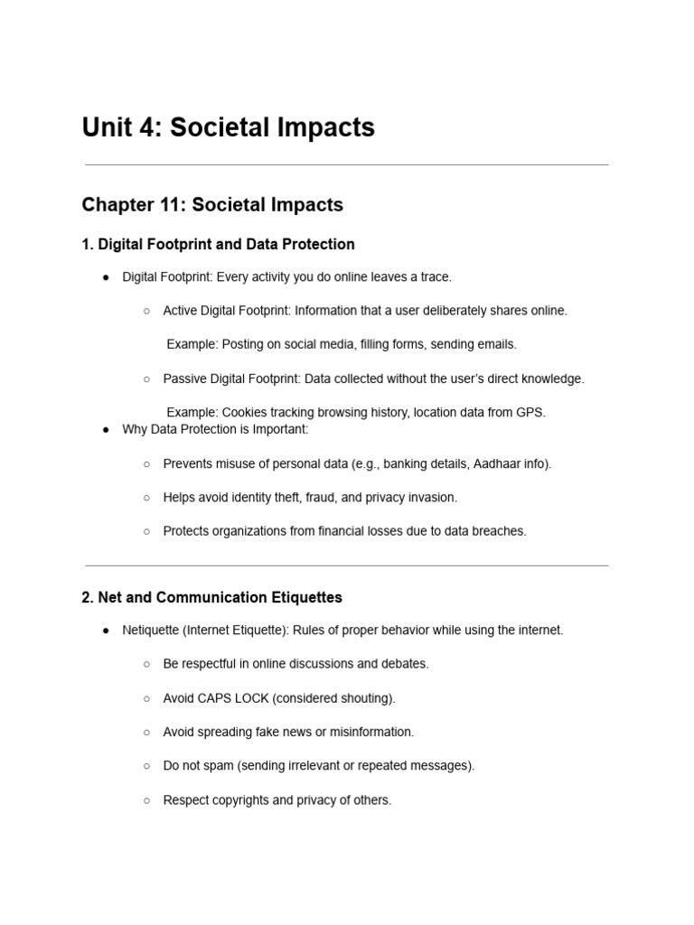 Societal Impacts of Digital Behavior | PDF | Phishing | Security