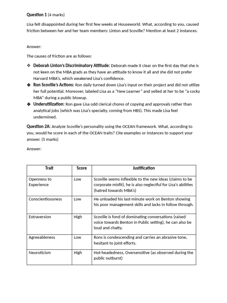 Lisa Benton Case Study Pdf Mentorship Psychological Concepts