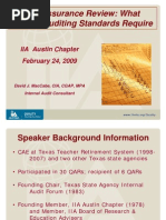 IIA Maturity Model PDF | PDF | Internal Audit | Audit