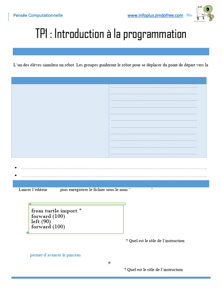TP1 Correction | PDF | Informatique | Programmation informatique