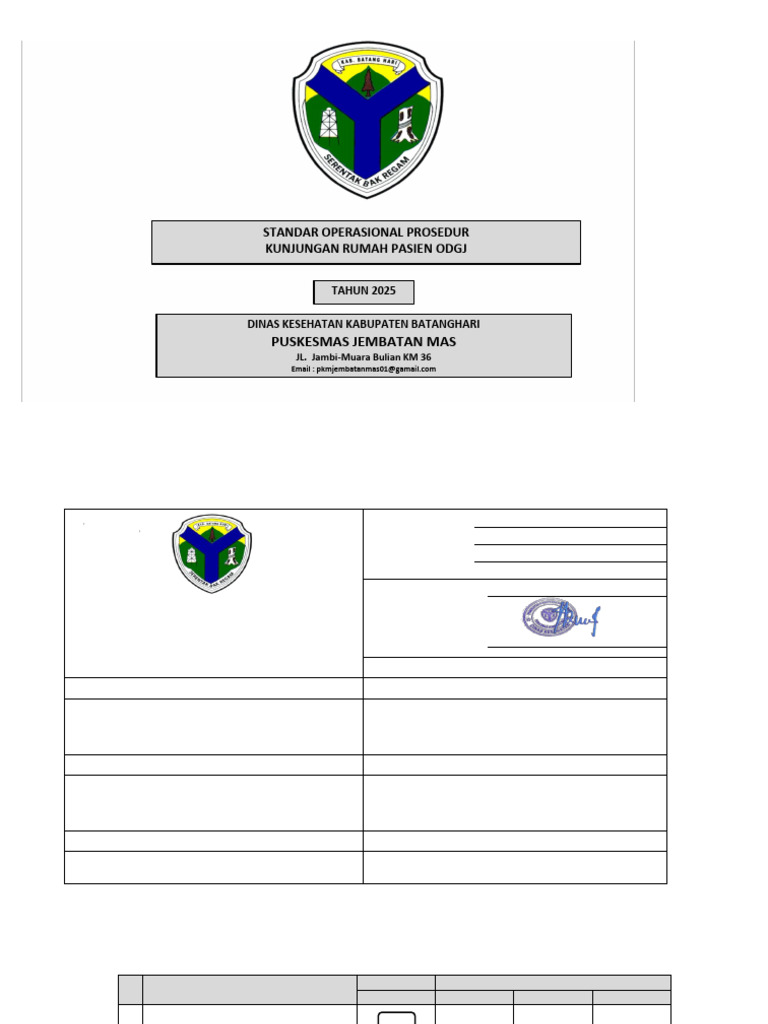 SOP Program Keswa 2025 | PDF