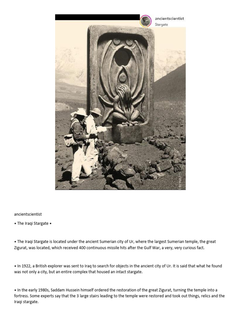 The Secrets of Iraq's Stargate | PDF | Iraq | Gulf War