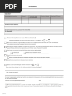 Barclaycard Lost Card Claim Form | PDF