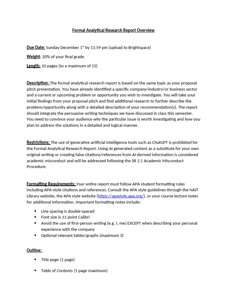 Formal Analytical Research Report Overview 2024 - 11!24!2024, 12-13-18 ...