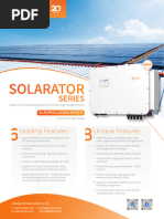 Solaryaan 1 Phase Datasheet July 22 | PDF | Alternating Current | Mains ...