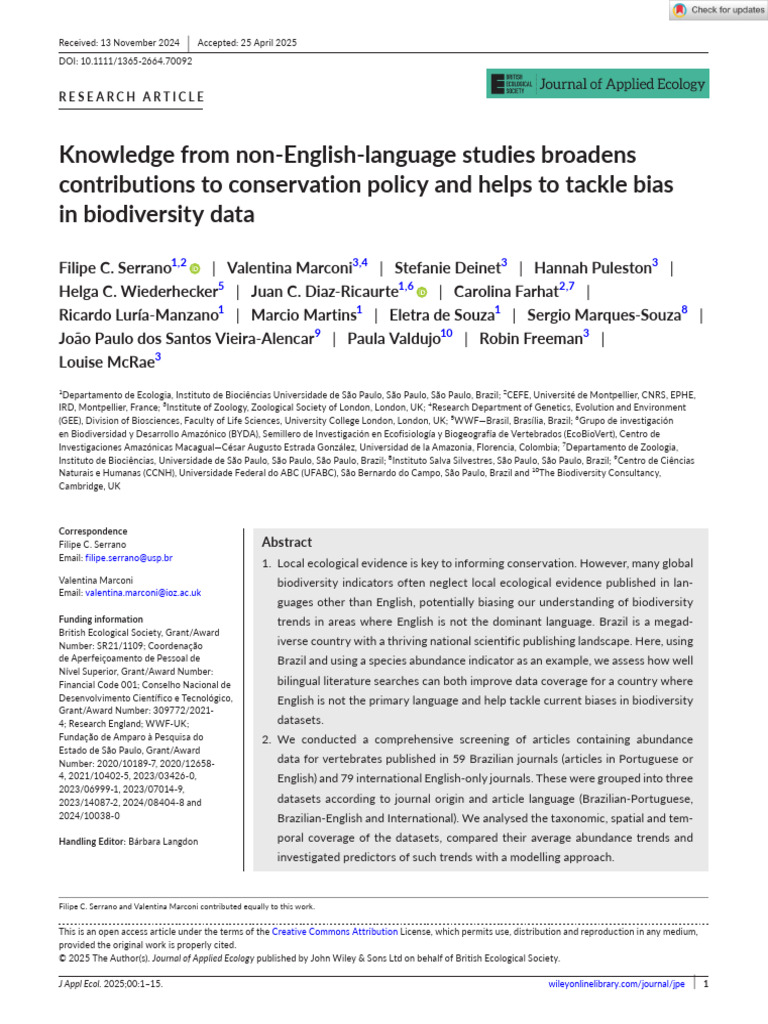 Knowledge From Non-English-language Studies Broadens Contributions To ...