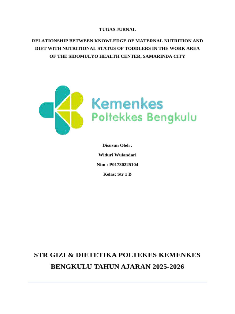 STR Gizi & Dietetika Poltekes Kemenkes Bengkulu Tahun Ajaran 2025-2026 ...
