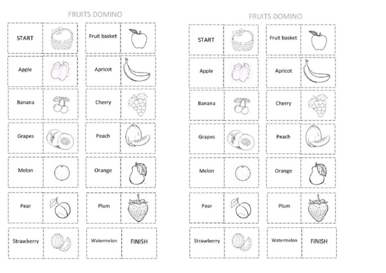 Domino Fruits | PDF