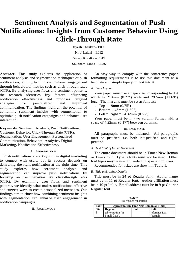 E019 IEEE Paper Format | PDF | Typefaces | Letter Case