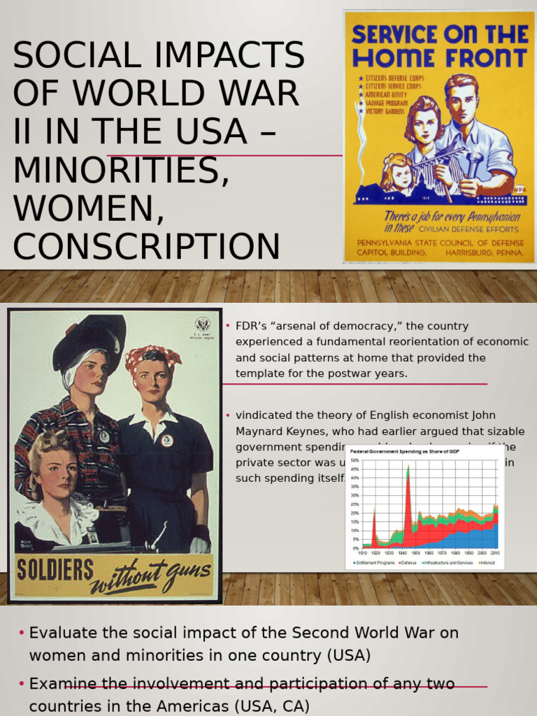Social Impacts of WWII on US Minorities | PDF