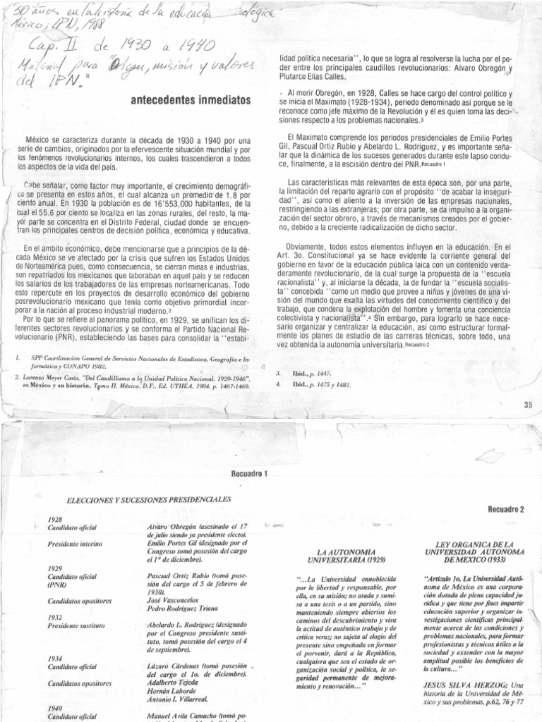 Origenes Del Ipn | PDF