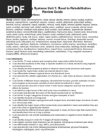 Anatomy Lab Practical 1 Study Guide | PDF | Skeletal Muscle | Muscle