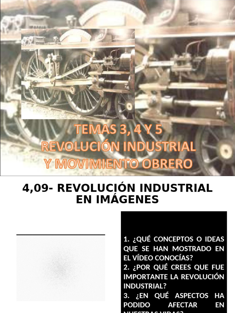 Temas 3, 4 y 5 Revolución Industrial y Movimiento Obrero | PDF | muro ...