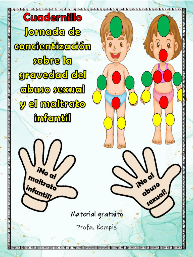 Cuadernillo Jornada De Concientizacón Sobre La Gravedad Del Abuso