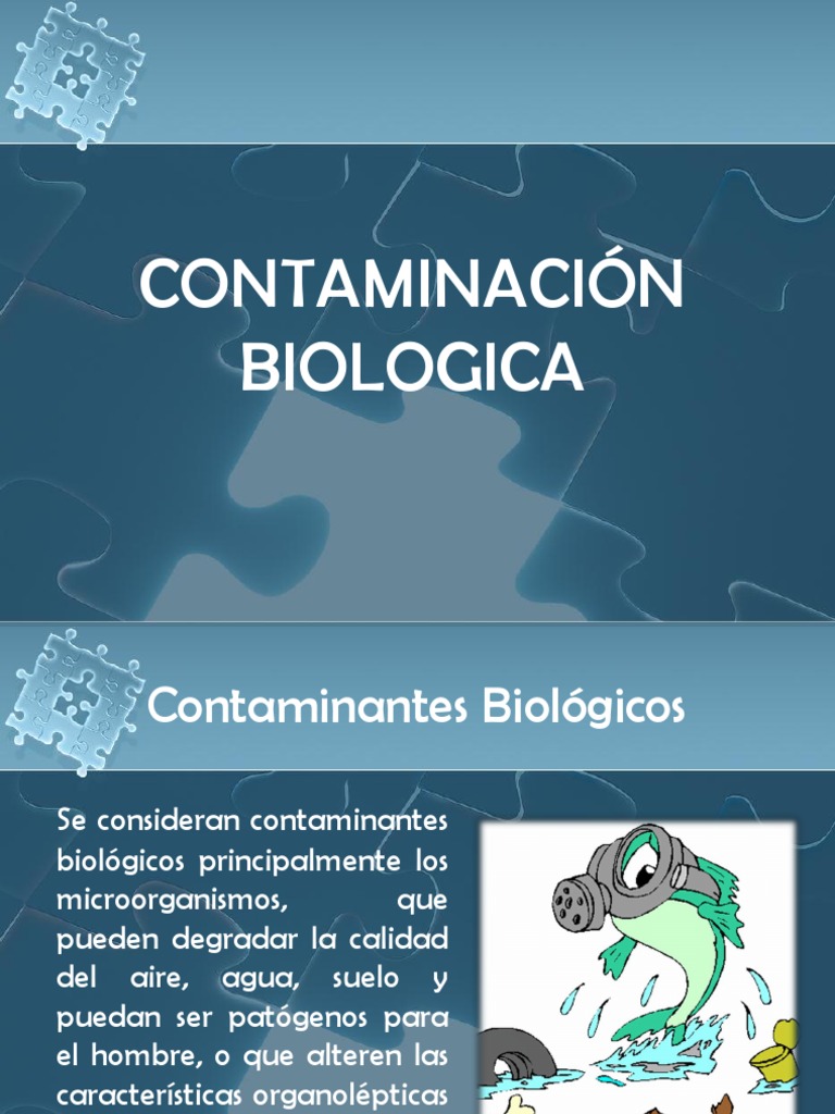 contaminacion biologica | La contaminación del agua | Agua