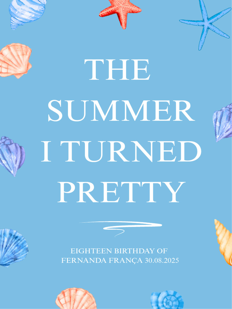 The Summer I Turned Pretty - PDF 3 | PDF