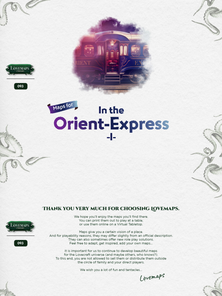 Orient-Express Map Pack Guide | PDF | Game Manufacturers