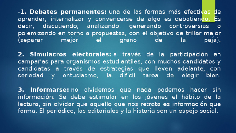 Voto Responsable | PDF