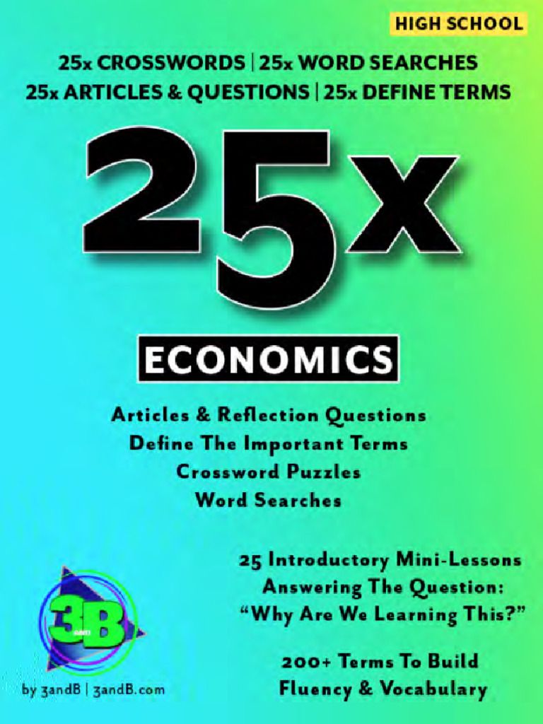 25x Economics - Free Chapter 1 Preview 3andb-Com | PDF | Economics ...