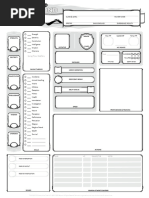 Artificer Character Sheet 5e | PDF