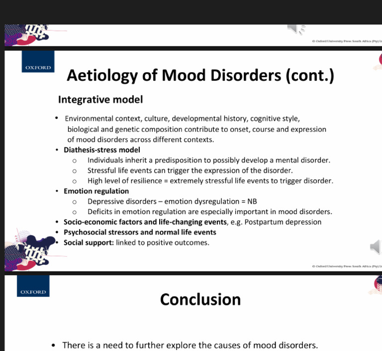 Understanding Mood Disorder Causes | PDF