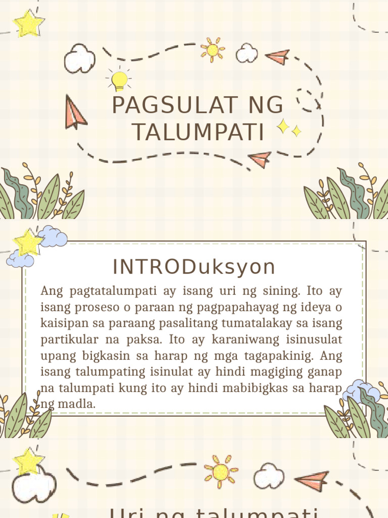 Pagsulat NG Talumpati | PDF