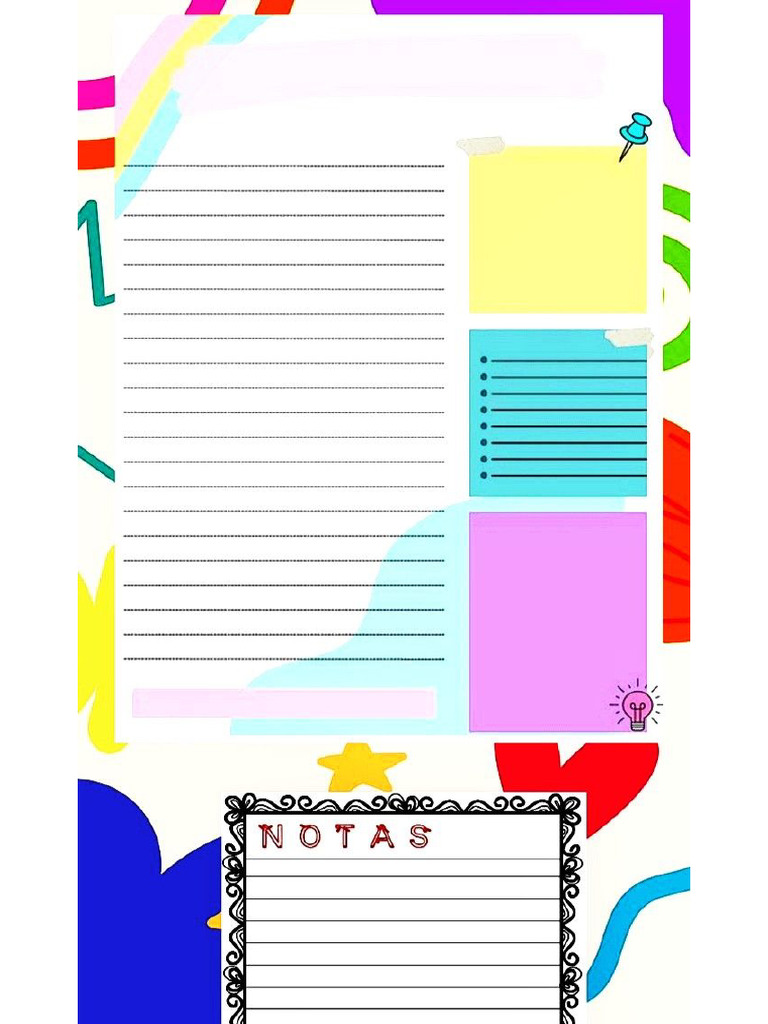 Hoja para Cuaderno y Notas | PDF