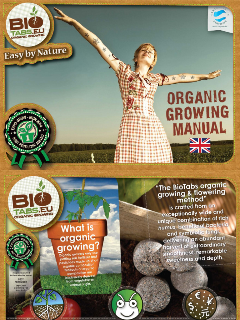 Organic Growing Manual English | PDF