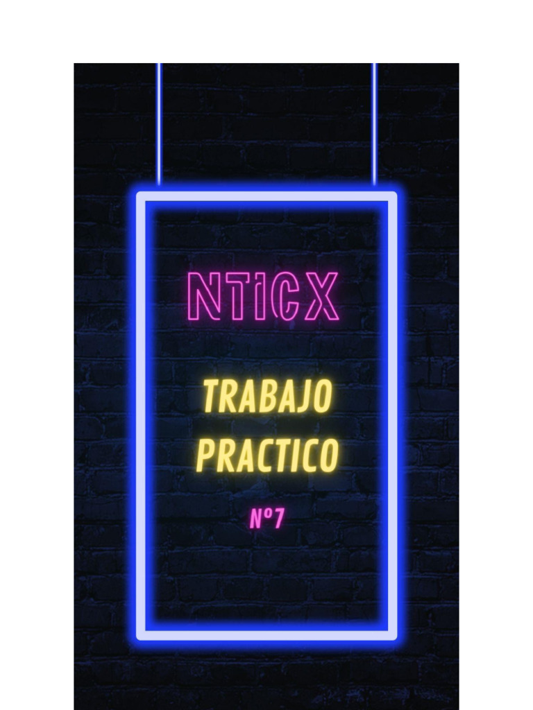TP º7 Nticx | PDF