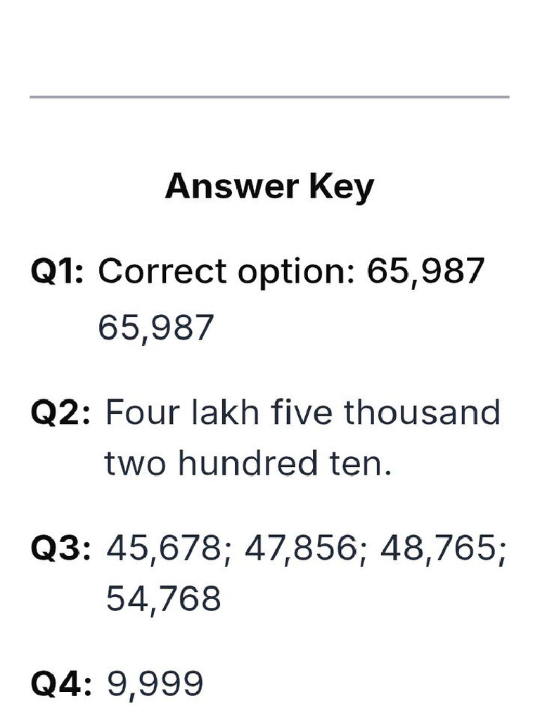 Question Paper Answers Only | PDF