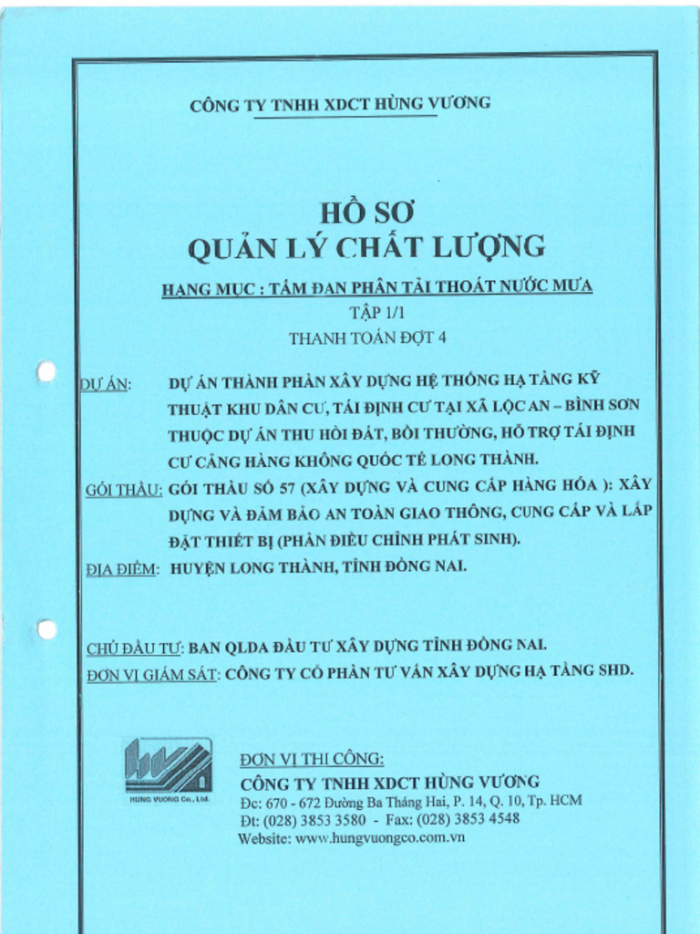 BPTC HỆ CỪ TNM | PDF