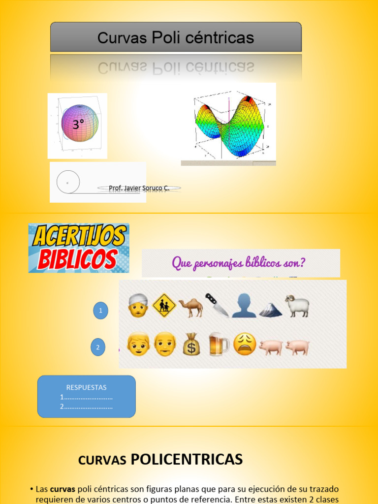 Curvas Policéntricas y sus Aplicaciones | PDF | Curva | Geometría
