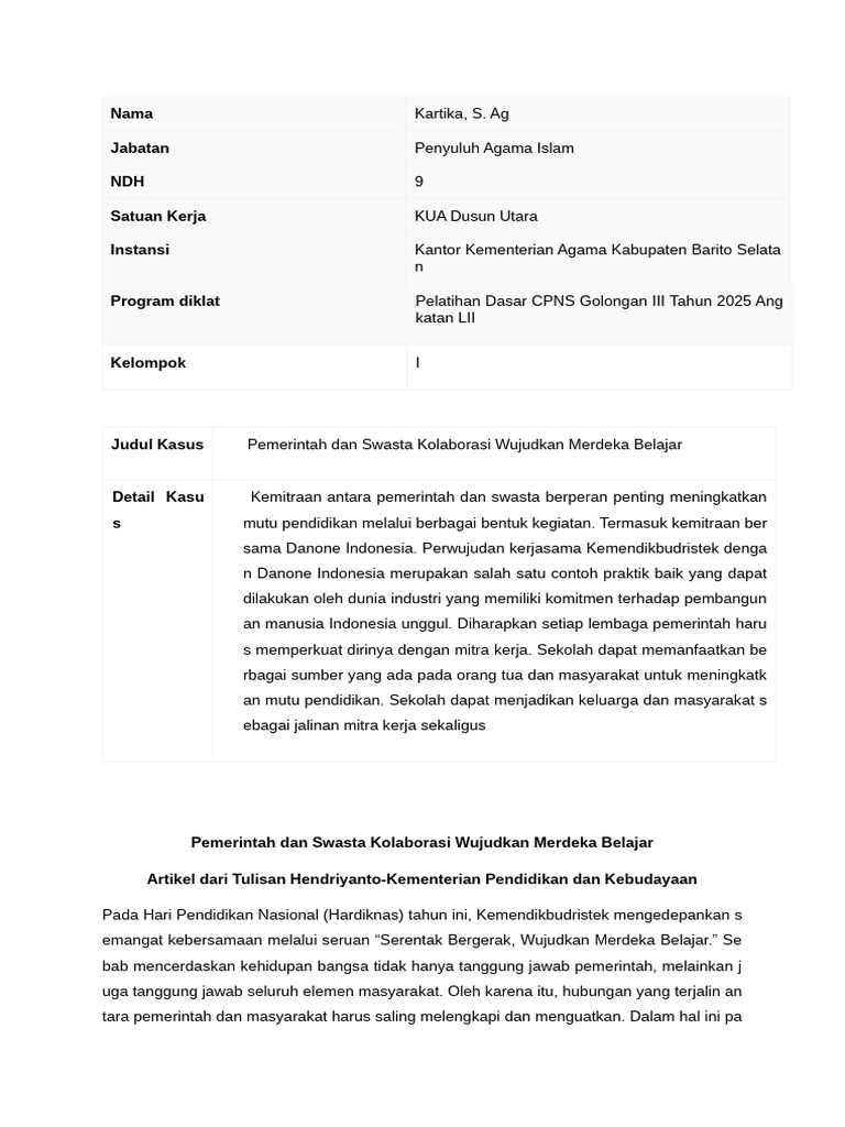 Evaluasi Akademik | PDF