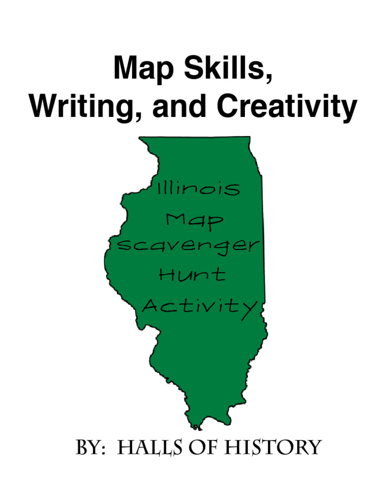 Illinois Map Scavenger Hunt Adventure | PDF