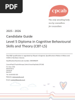 BABCP Full Accreditation Criteria | PDF
